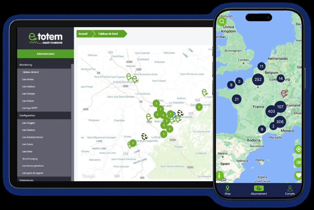 e-totem | Soluciones de recarga para vehículos eléctricos